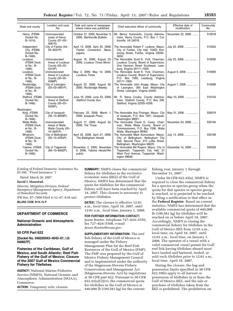 Rule: Fishery Conservation and Management: Alaska Fisheries of ...