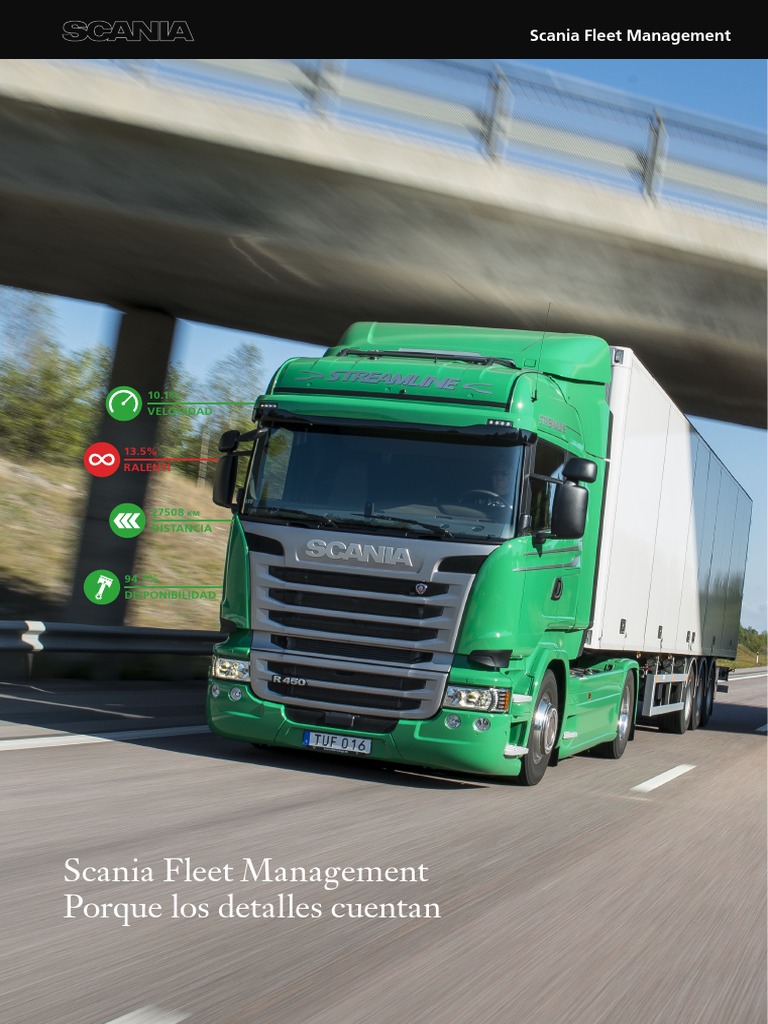 Scania Fleet Managment | Planificación | Consumo (economía)