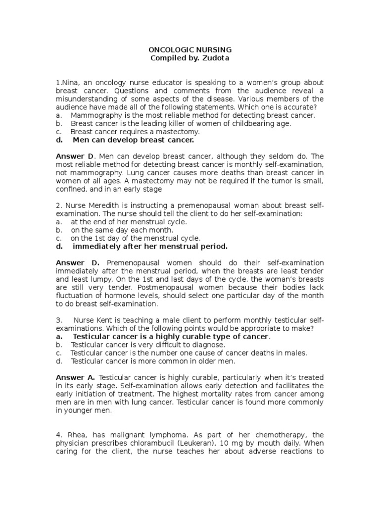 Logic in Cancer | PDF | Breast Cancer | Cancer