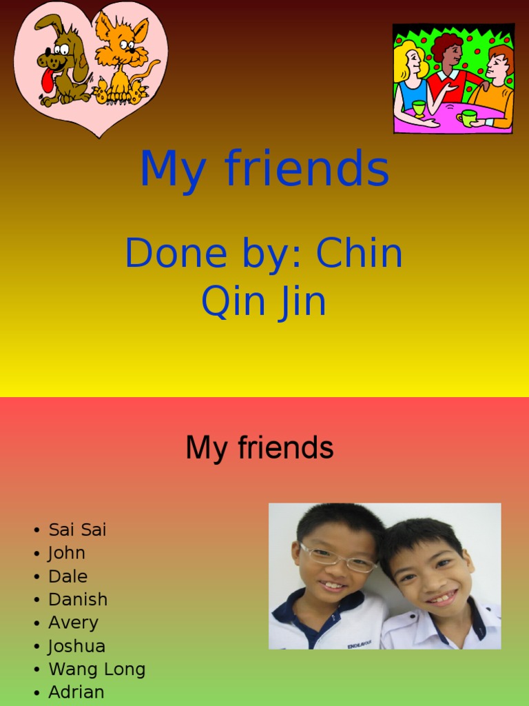 My Friends: A Personal Introduction | PDF | Sports & Recreation ...