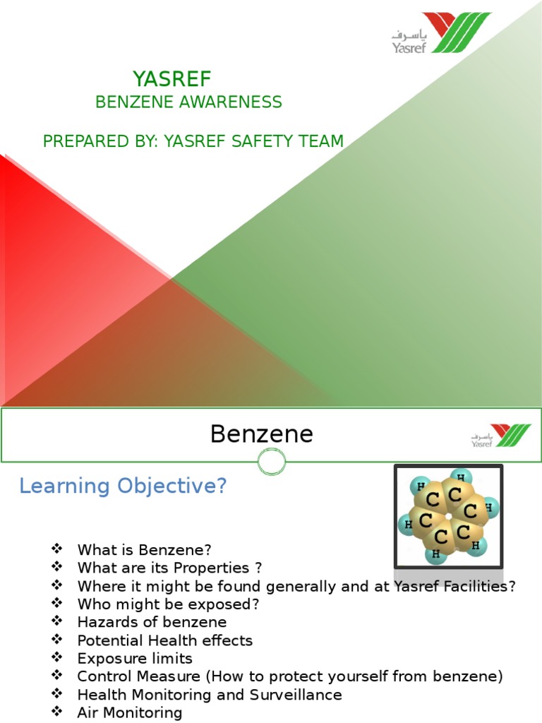 Benzene Awareness Training_1.pptx | Benzene | Personal Protective Equipment