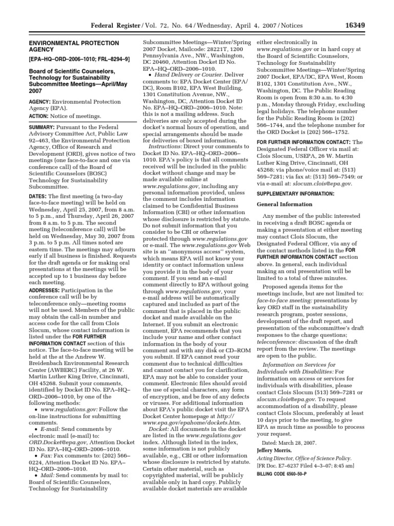 Notice: Air Pollution Control: Citizens Suits Proposed Settlements ...