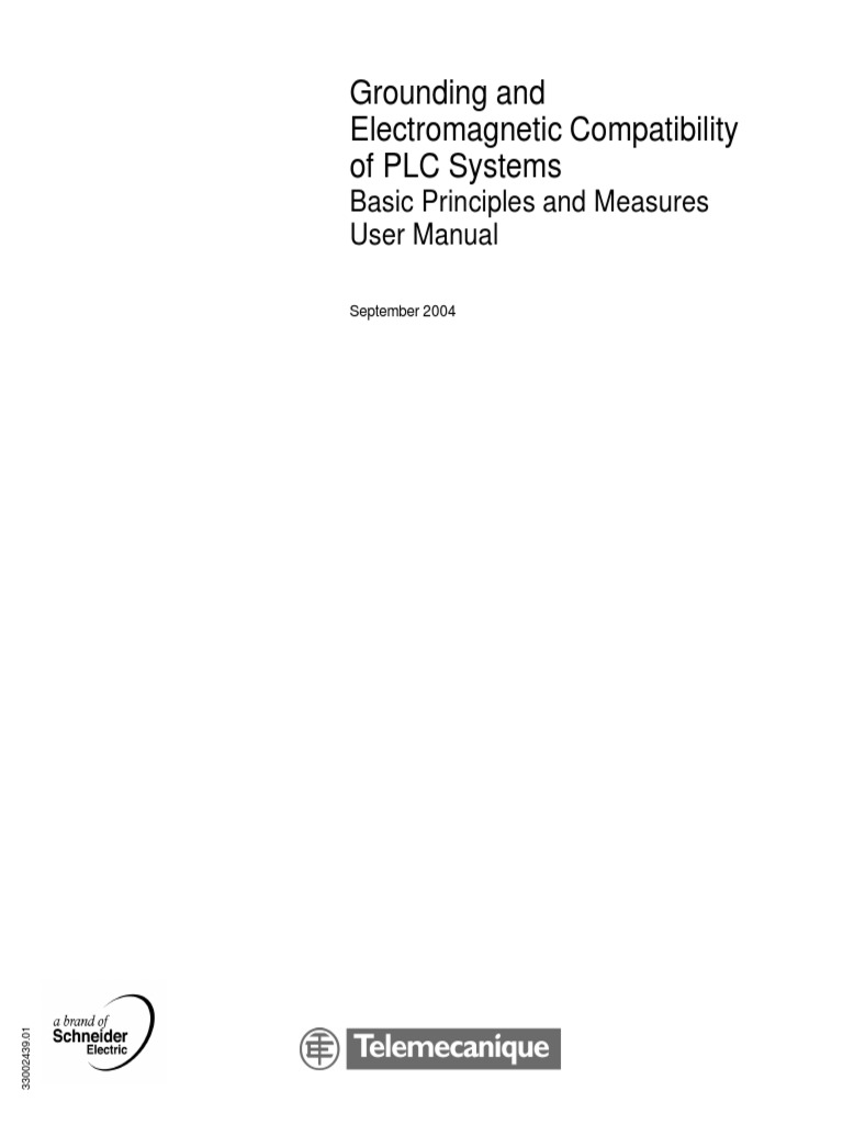 Grounding and Electromagnetic Compatibility of PLC Systems Basic ...