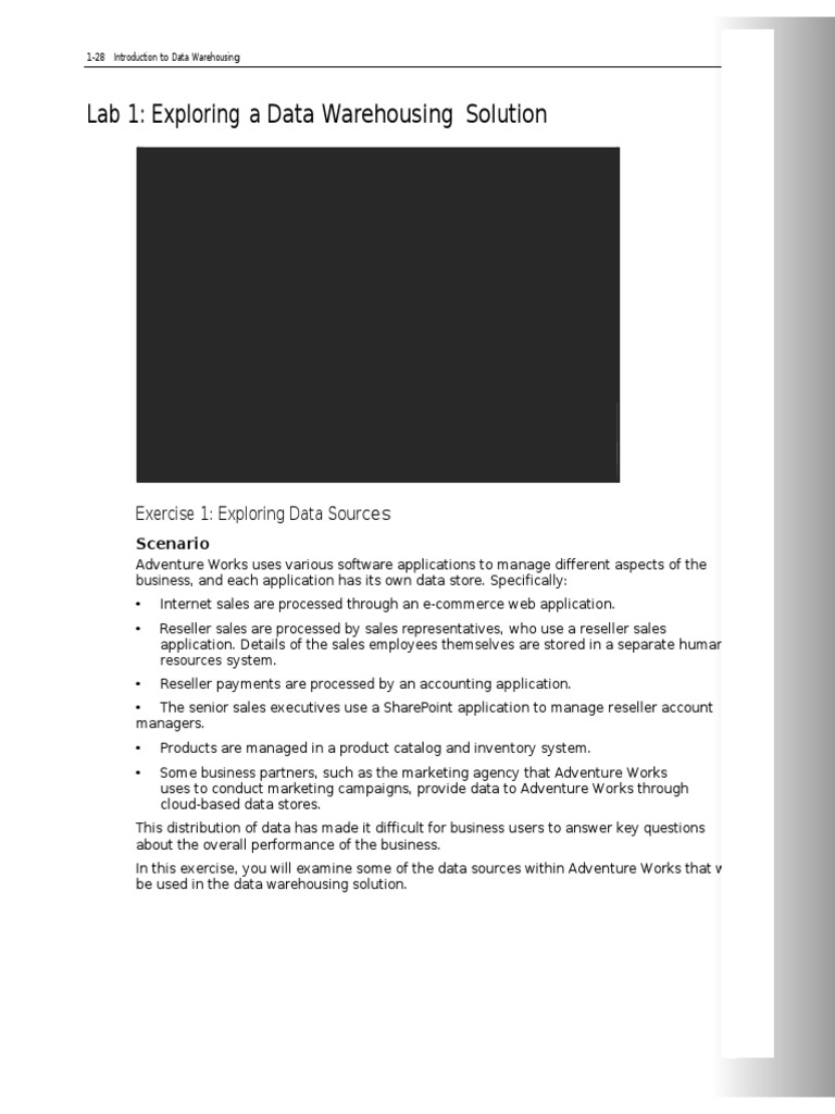 Laboratorio Modulo1 | PDF | Microsoft Sql Server | Data Warehouse