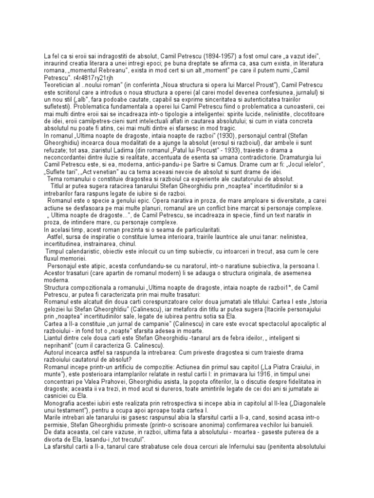 La Fel CA Si Eroii Sai Indragostiti | PDF