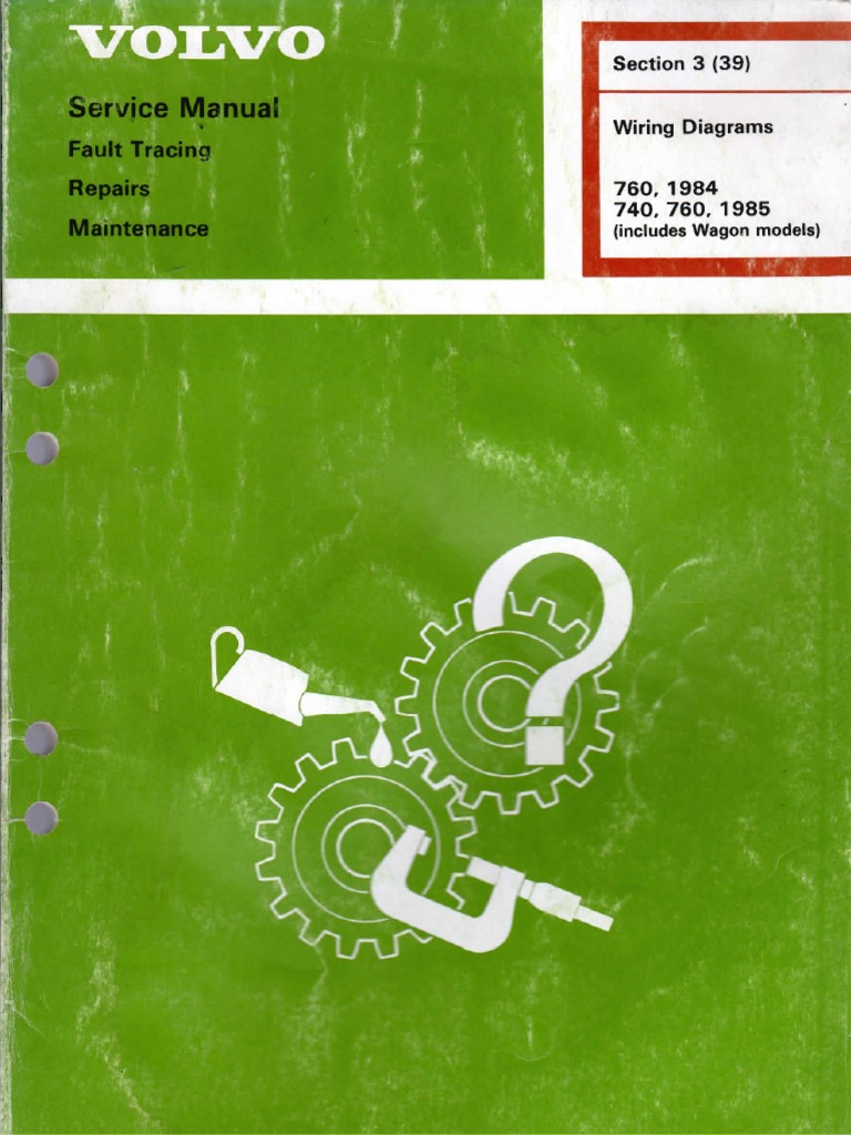 Volvo 740-1985 Diagrams | PDF