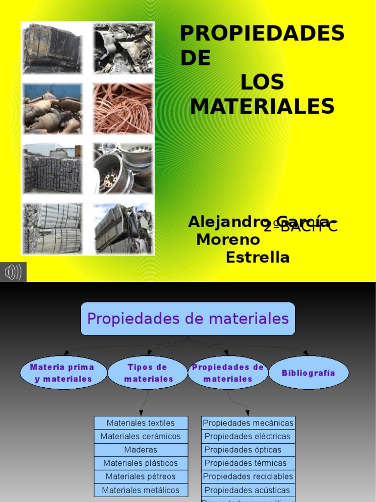 Propiedades de Los Materiales | PDF