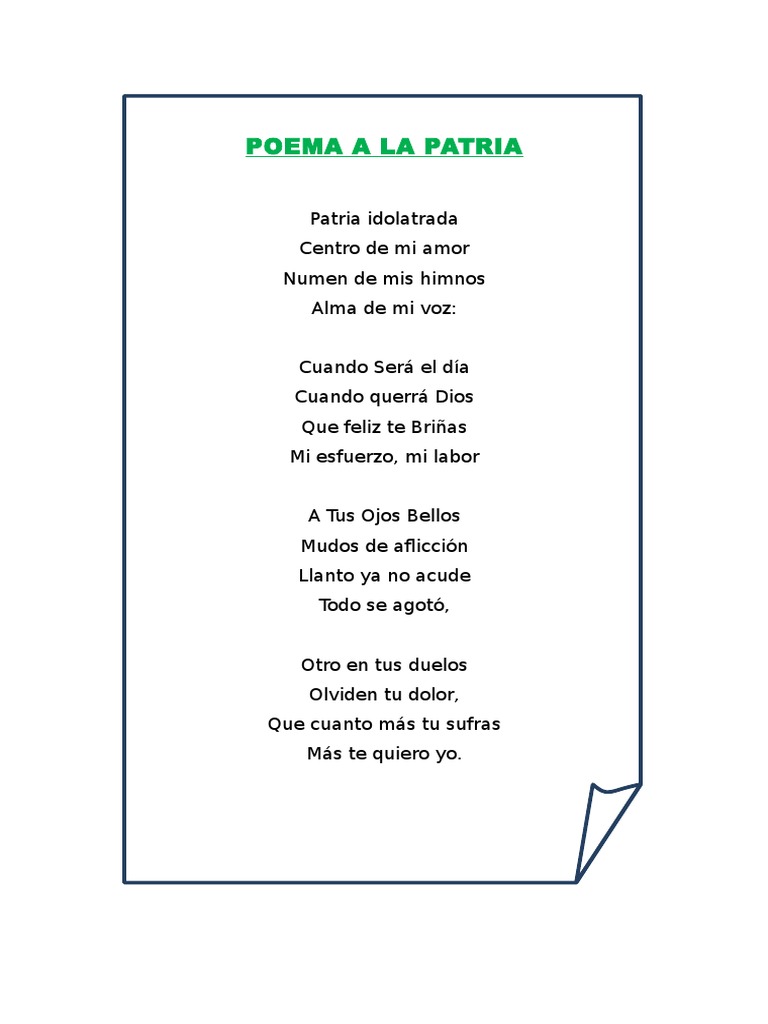 Poema A La Patria | Dieta | Insectos
