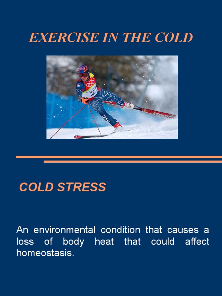 Cold Weather Exercise Guide | PDF | Hypothermia | Thermoregulation