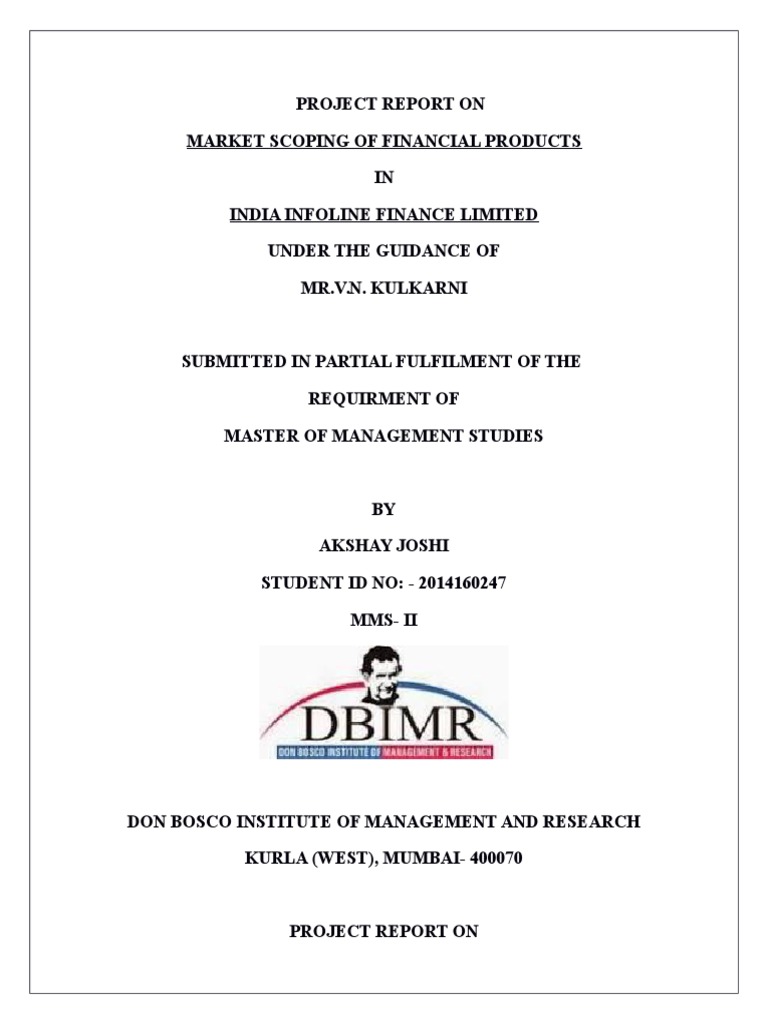 Iifl-Black Book Report | PDF | Data | Research Design