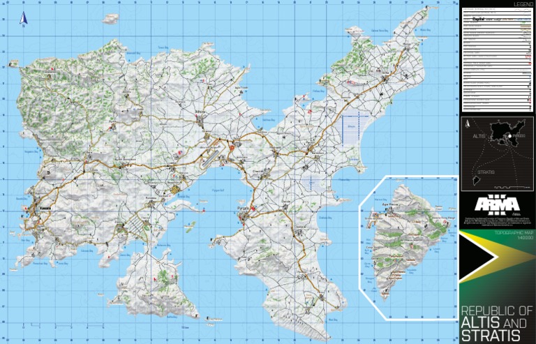 Arma 3 Map | PDF | Civil Engineering | Road Transport