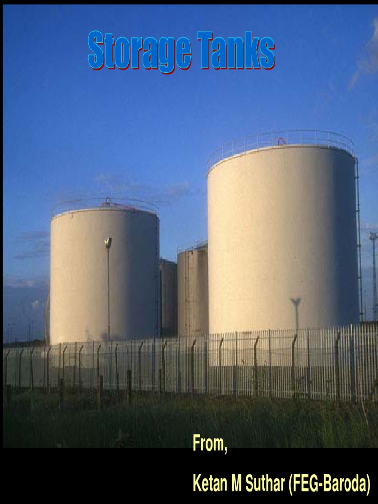 Storage Tanks | PDF | Buoyancy | Roof
