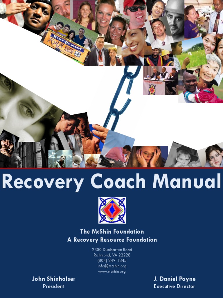 Recovery Coach Manual | PDF | Recovery Approach | Social Capital