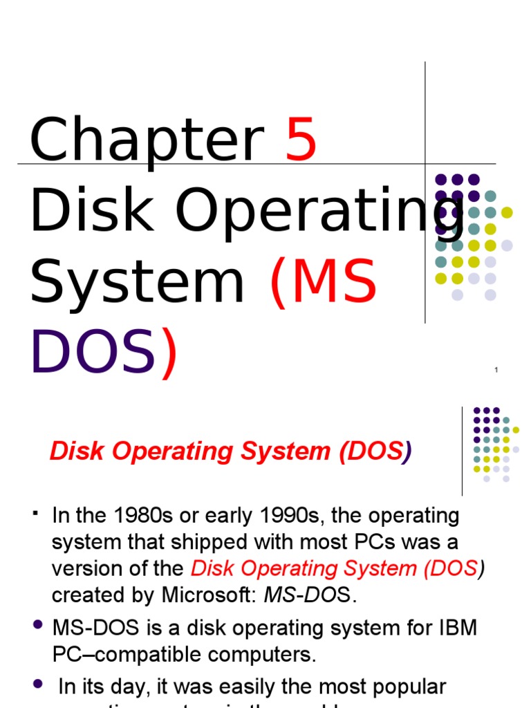 DOS | PDF