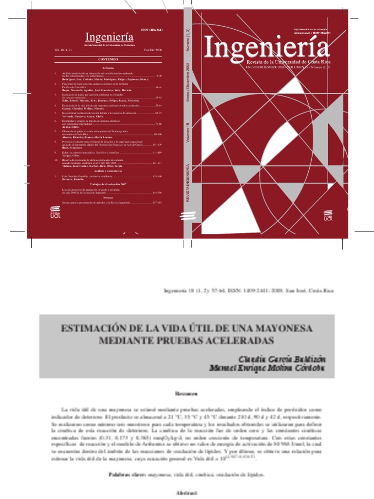 Modelo de Primer Orden de Labuza | PDF | Reacciones químicas | Petróleo