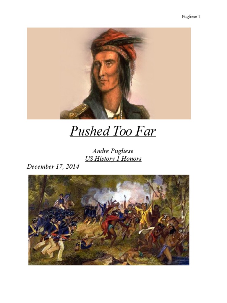 Tecumseh's War | PDF | Tecumseh | Native American Tribes