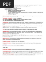 Nclex Cheat Sheet | PDF | Fetus | Cirrhosis