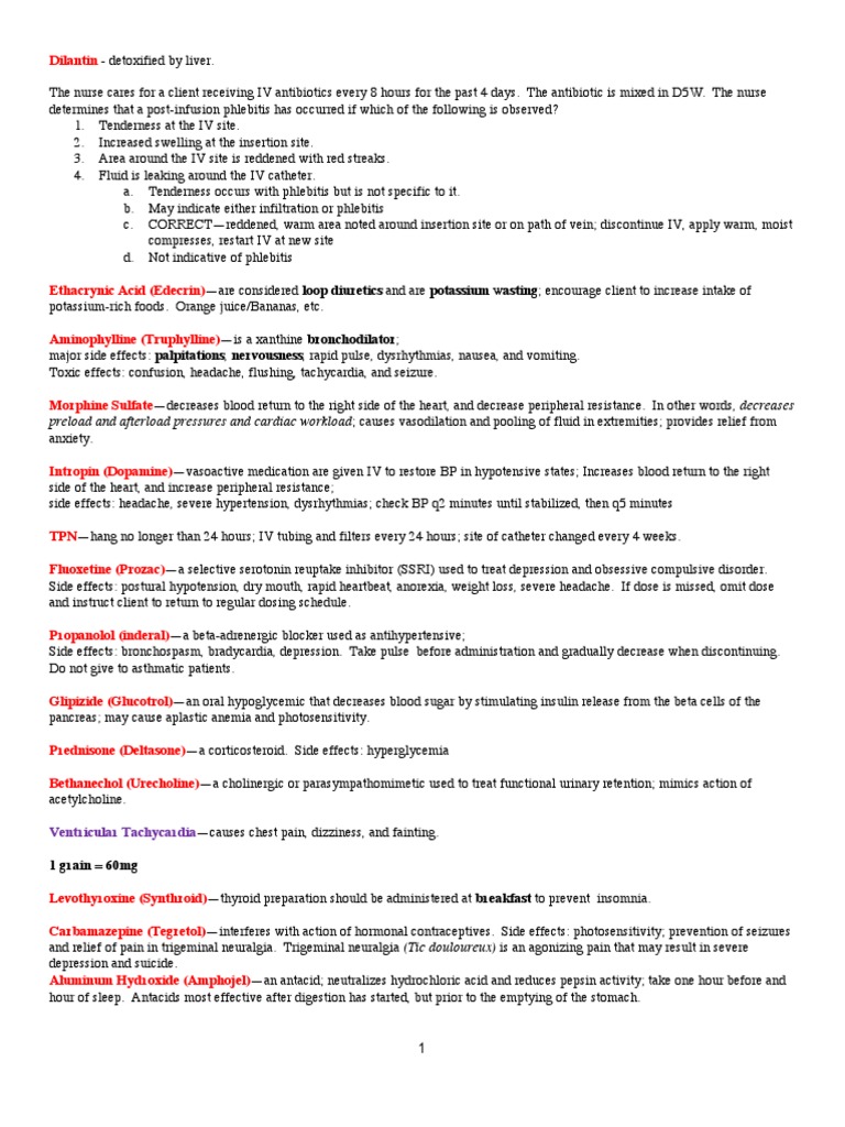Nclex Notes | Congenital Heart Defect | Heart Failure
