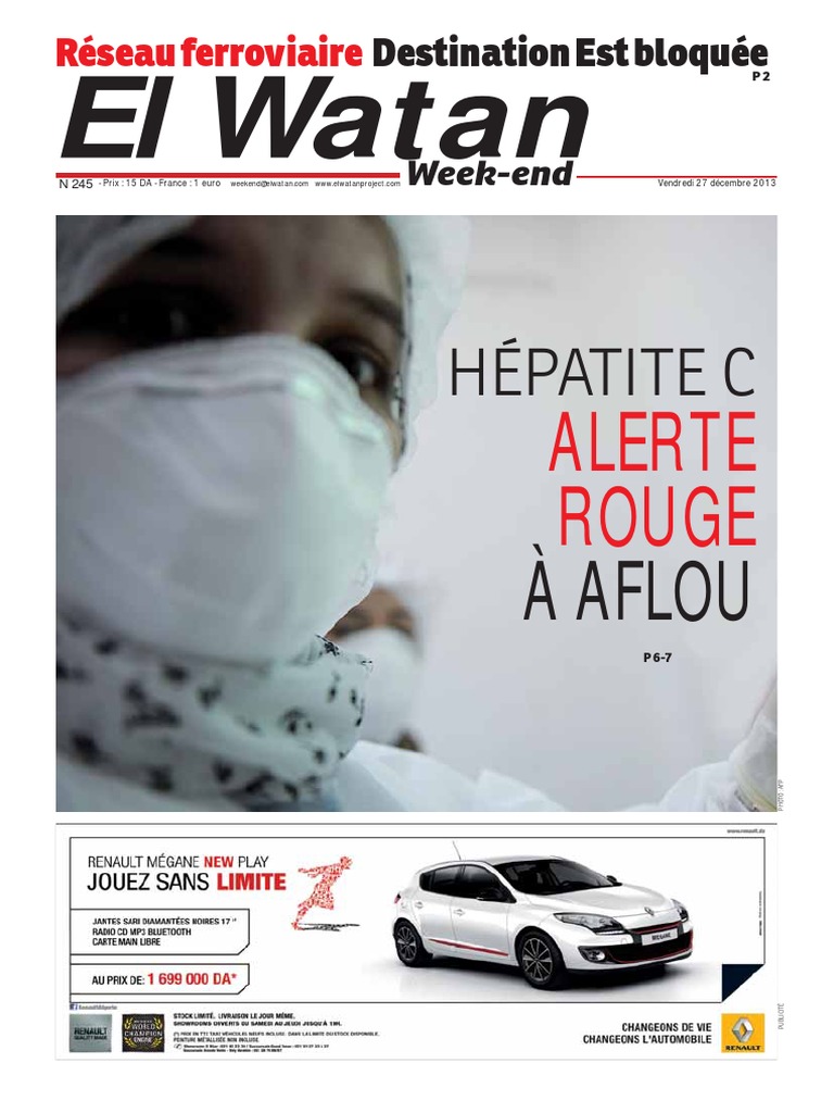 El Watan 2013-12-27 | PDF | Hépatite C | Algérie