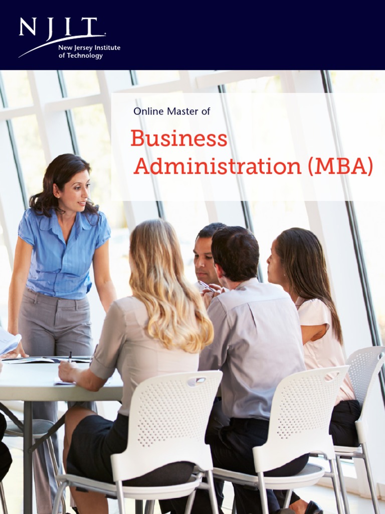 NJIT MBA Brochure Web | PDF | Master Of Business Administration ...