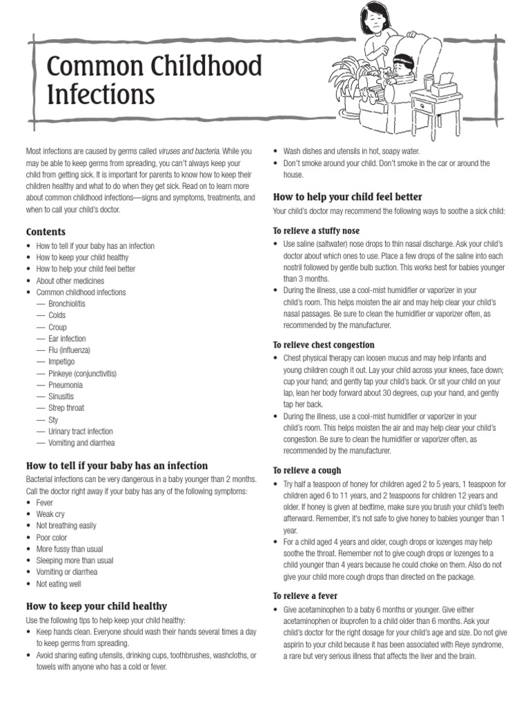 Common Child Infections | PDF
