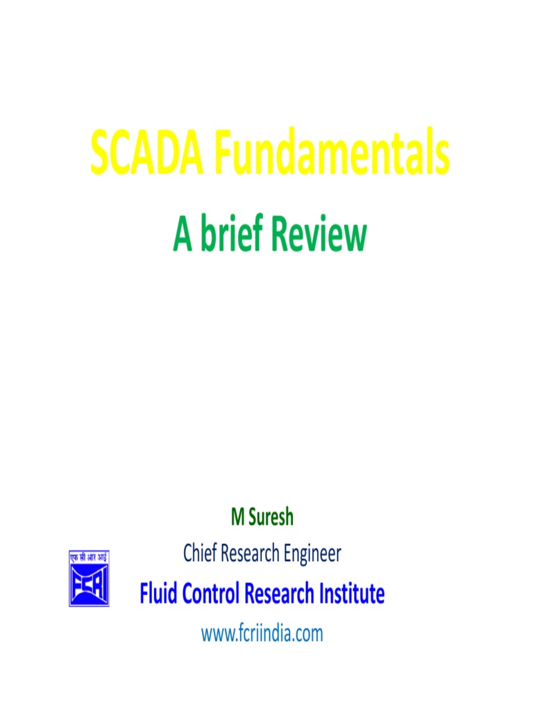 SCADA Fundamentals MS PDF | PDF | Scada | Programmable Logic Controller