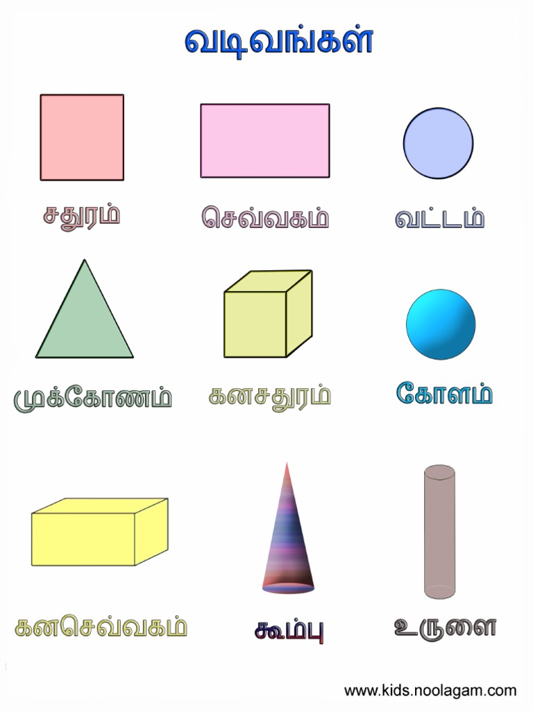 Shapes Tamil | PDF