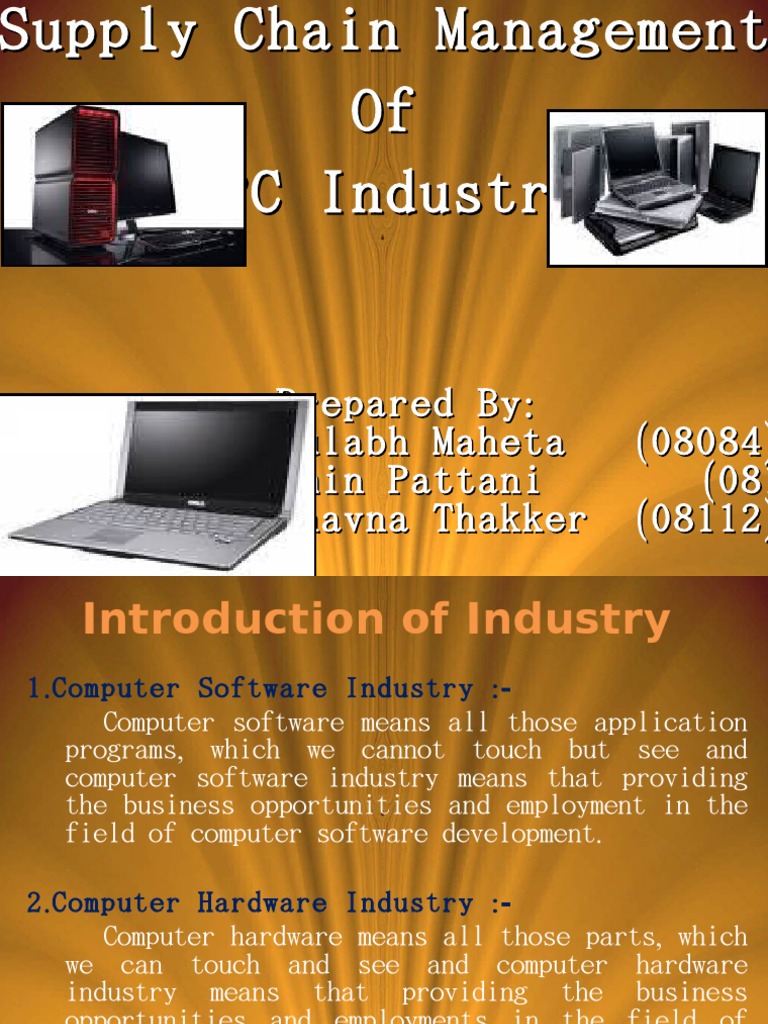 Dell's Direct Model in PC Supply Chain | PDF | Dell | Supply Chain
