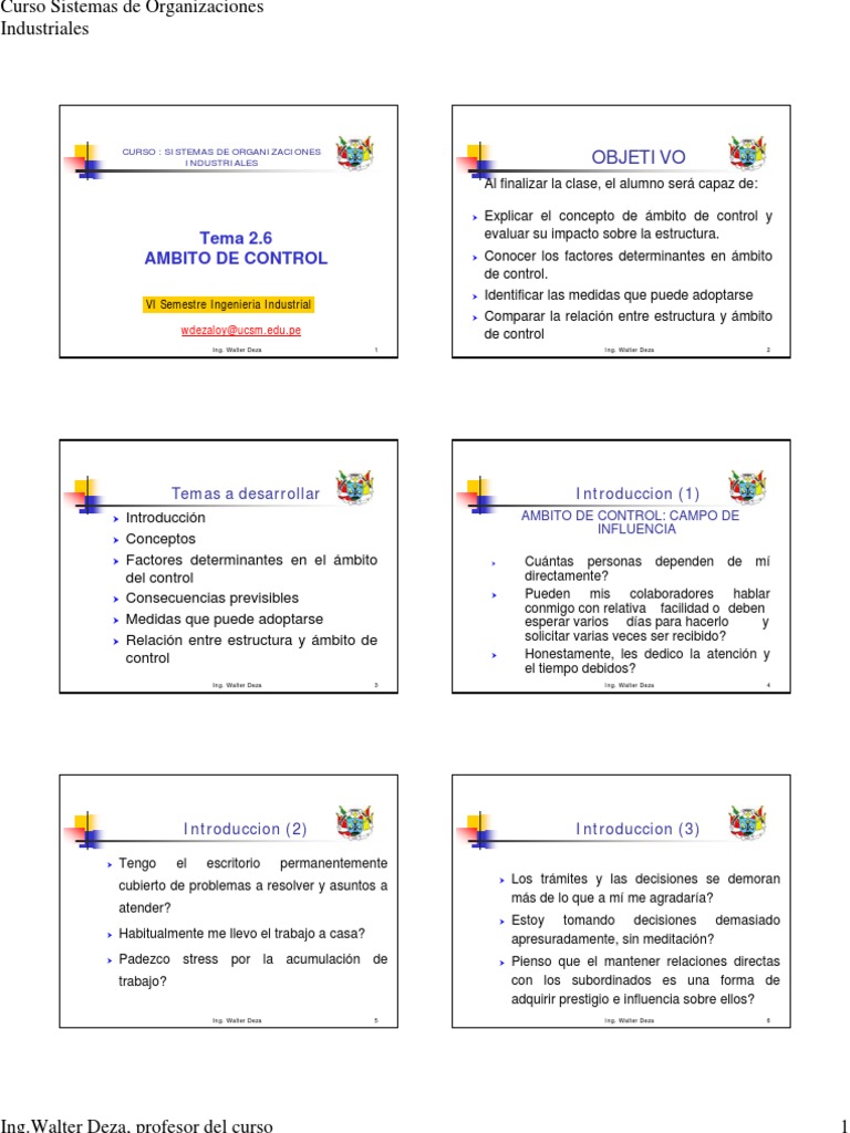 Ambito de Control | PDF