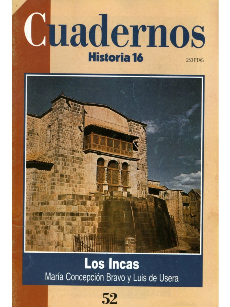 Cuadernos Historia - Los Incas