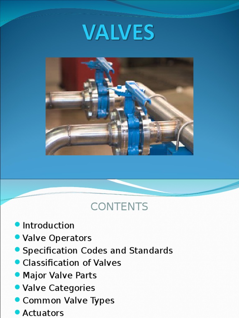 Valves | PDF | Valve | Actuator