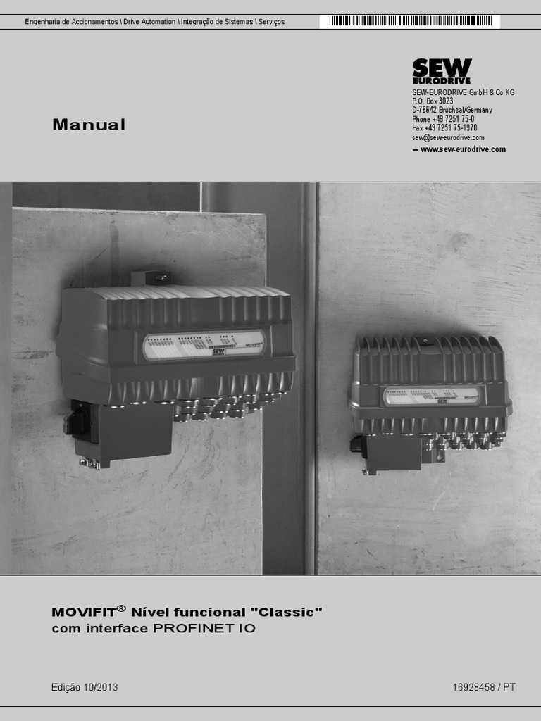 Sew Profinet | PDF | Endereço de IP | Arquitetura da internet