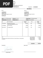 Simple Quotation Template | PDF | Telecommunications | Computing