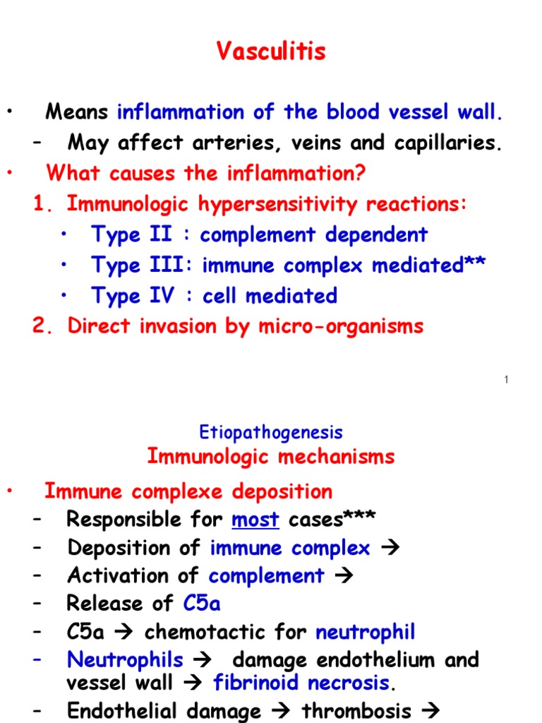 Vasculitis | PDF | Medical Specialties | Immunology