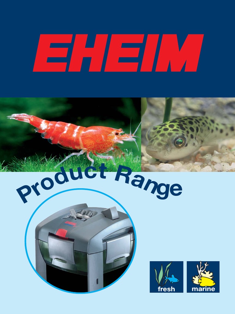 EHEIM Product Range | PDF | Aquarium | Filtration