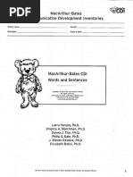 M-CHAT-R F Scoring | PDF