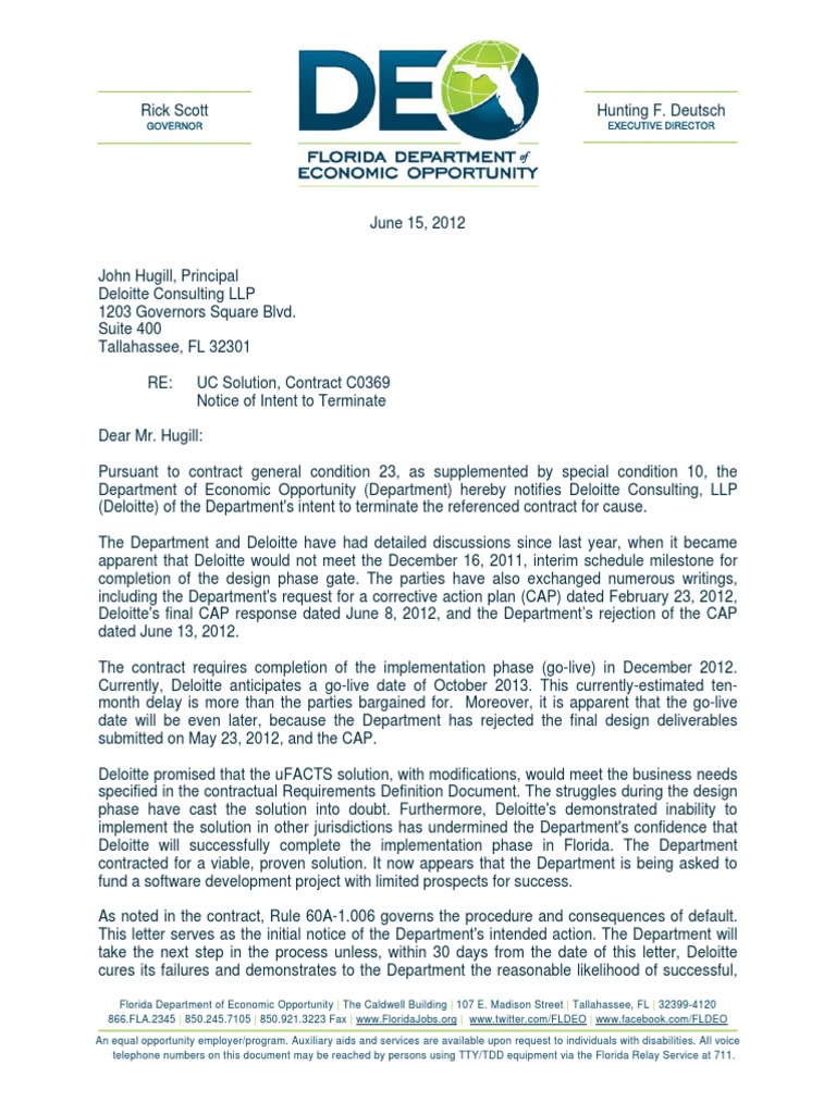 Florida Fires Deloitte | PDF | Virtue | Government