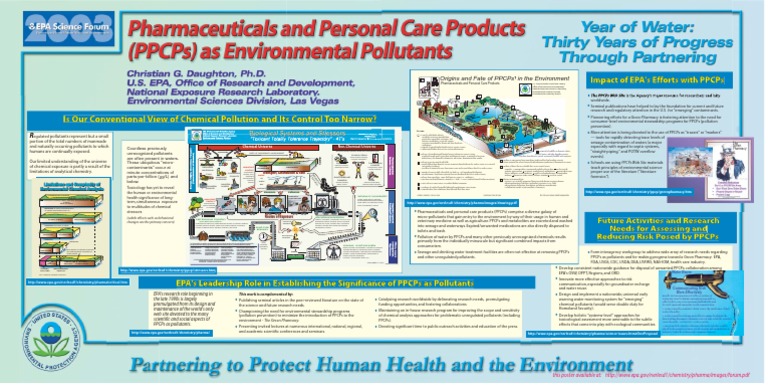 Origins and Fate of PPCPs in The | PDF | Water | Environmental Science