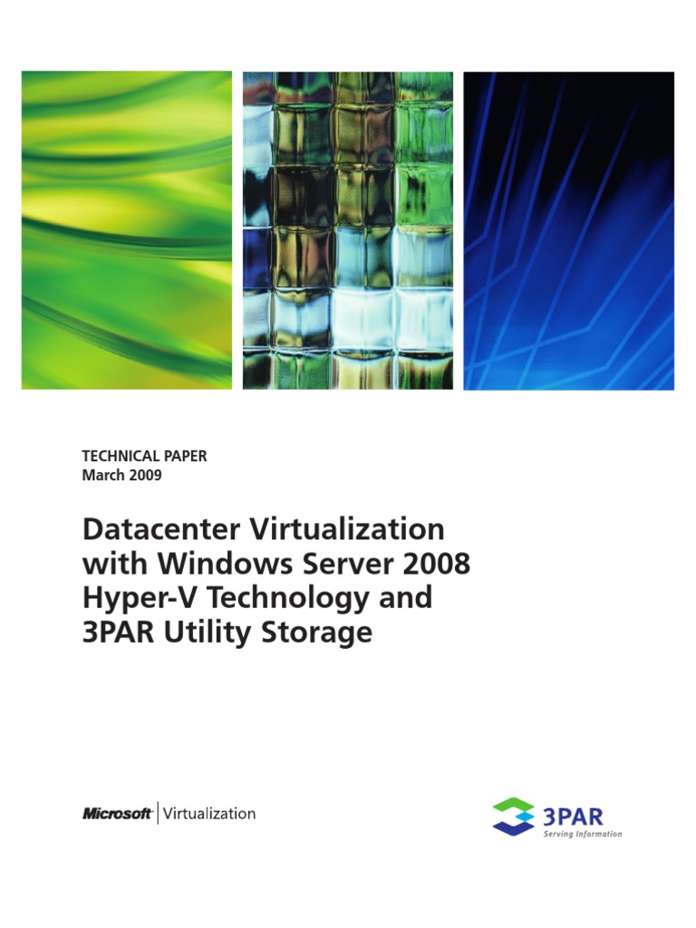 Technical Paper March 2009 | PDF | Hyper V | Virtualization