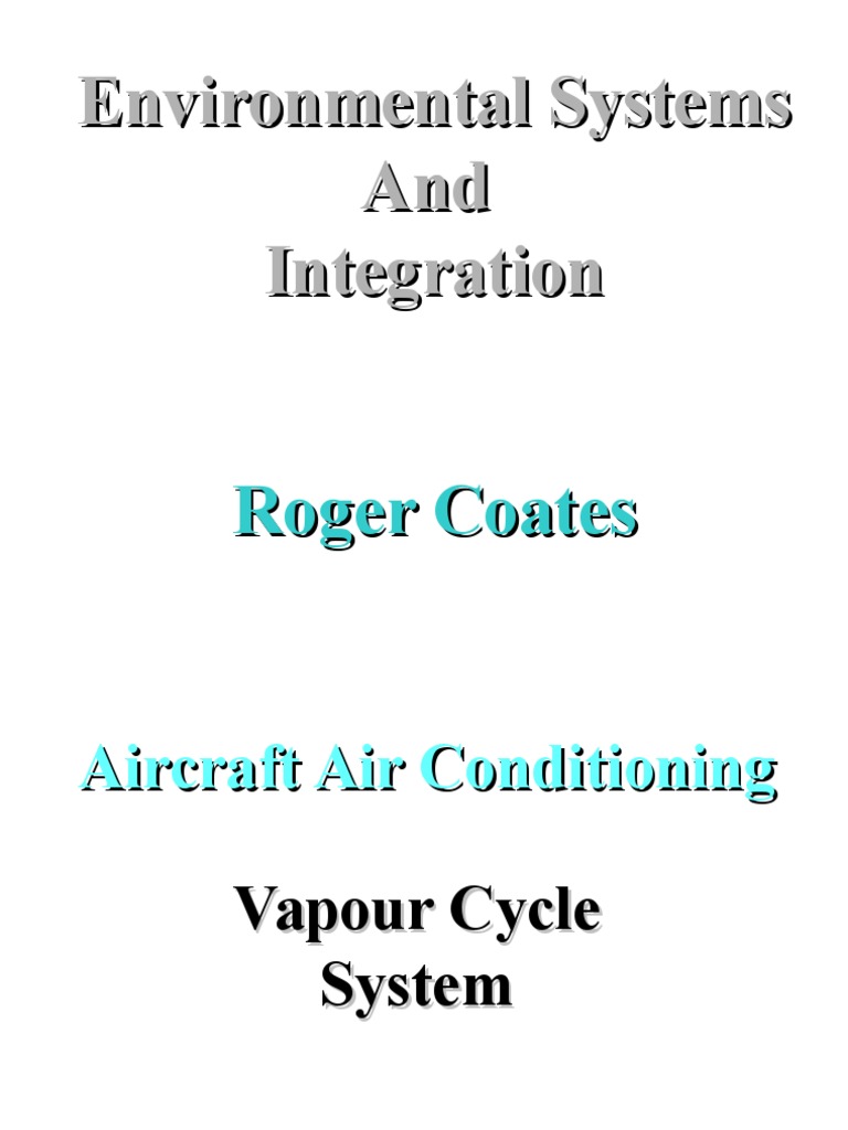 Aircraft Air Conditioning Systems: A Detailed Look at the Components ...