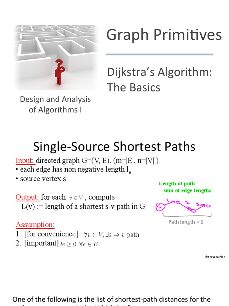Dijkstra's Algorithm Explained | PDF