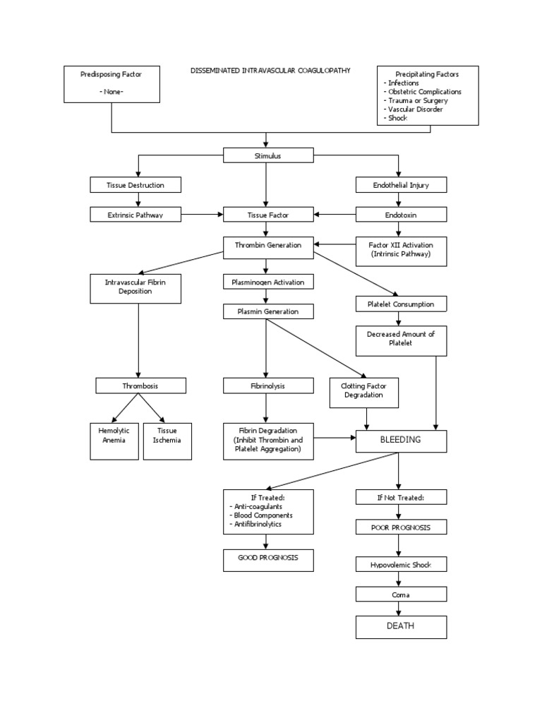 DIC Pathophysiology | Blood | Tissue (Biology)
