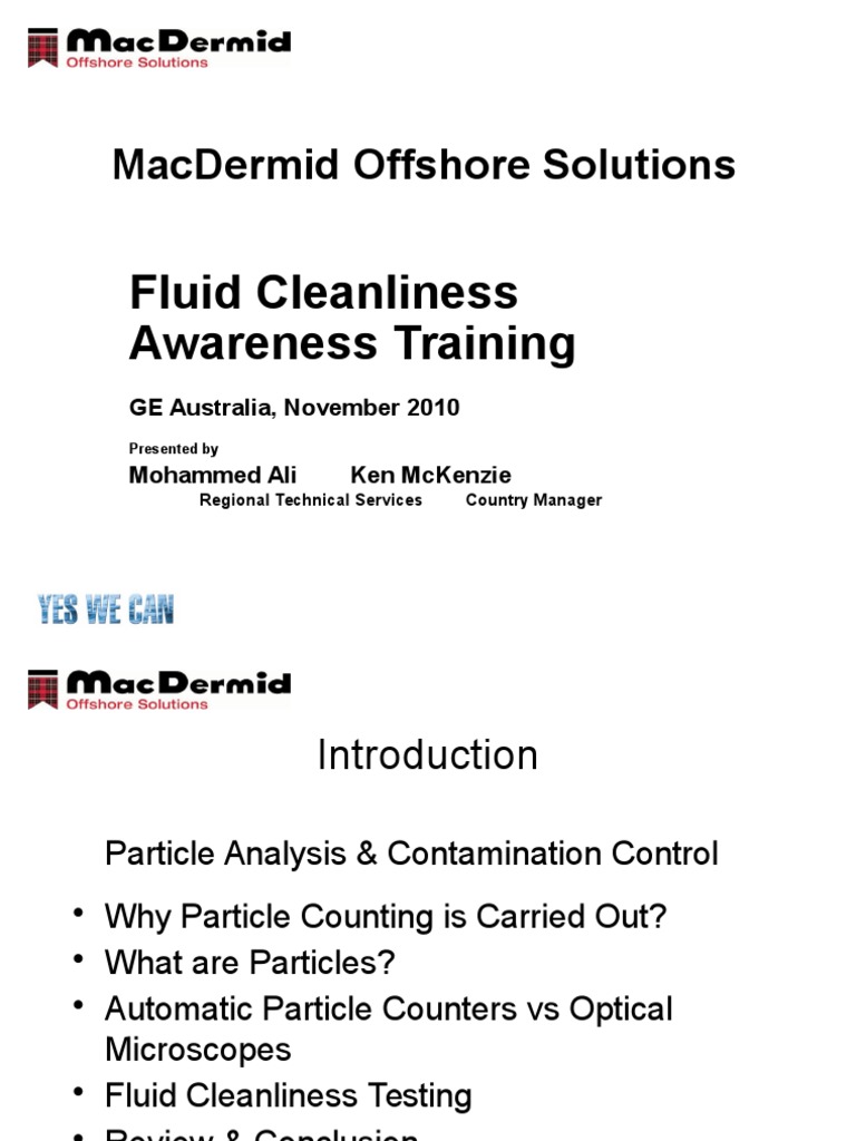 Particle Counting Training | PDF | Microscopy | Valve