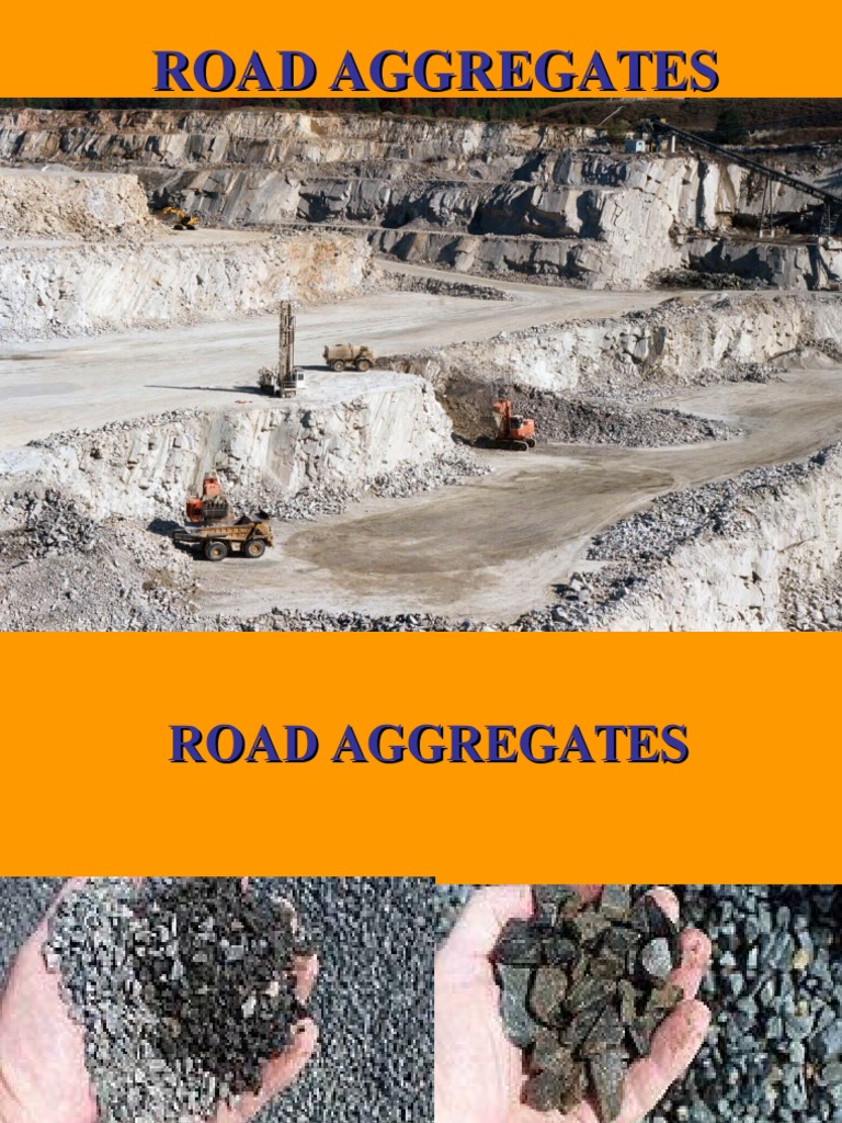 Road Aggregates1. | PDF | Construction Aggregate | Road Surface