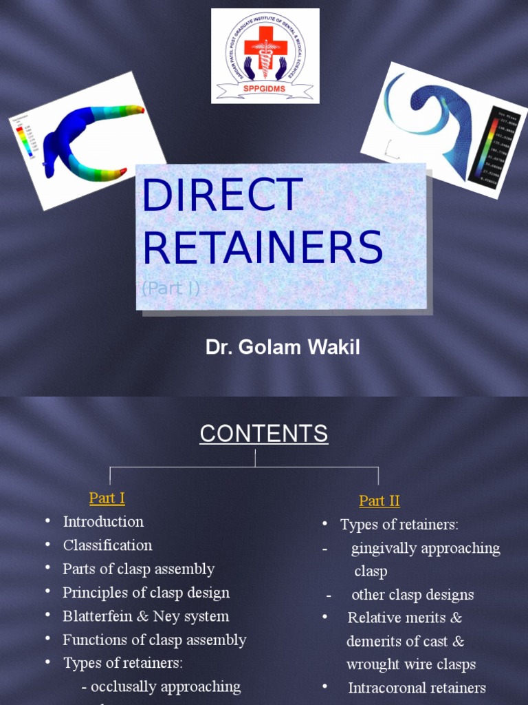 Direct Retainer | PDF | Dentures | Dentistry Branches