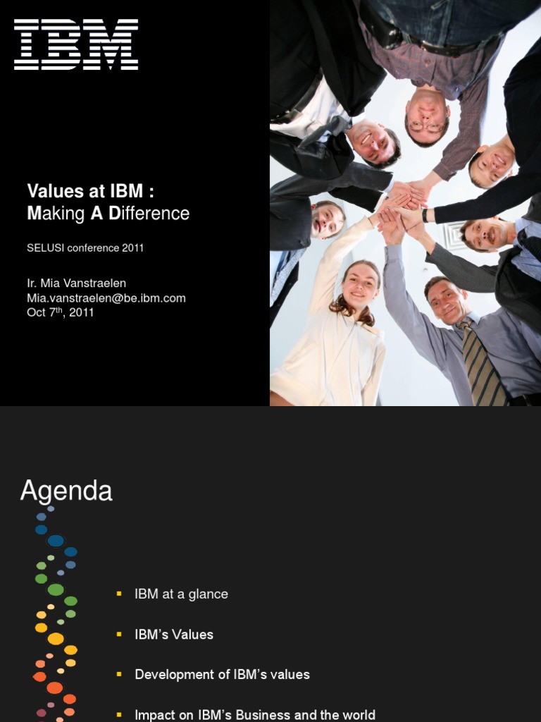 IBM Values at Work | PDF | Competence (Human Resources) | Ibm