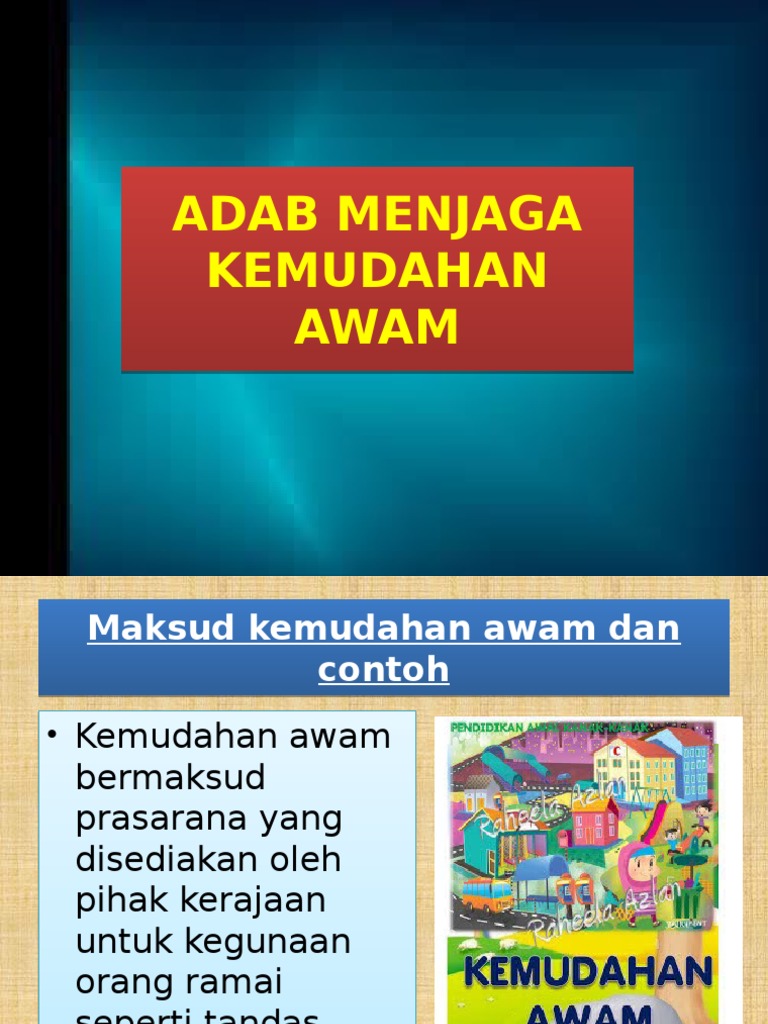 Kemudahan Awam | PDF