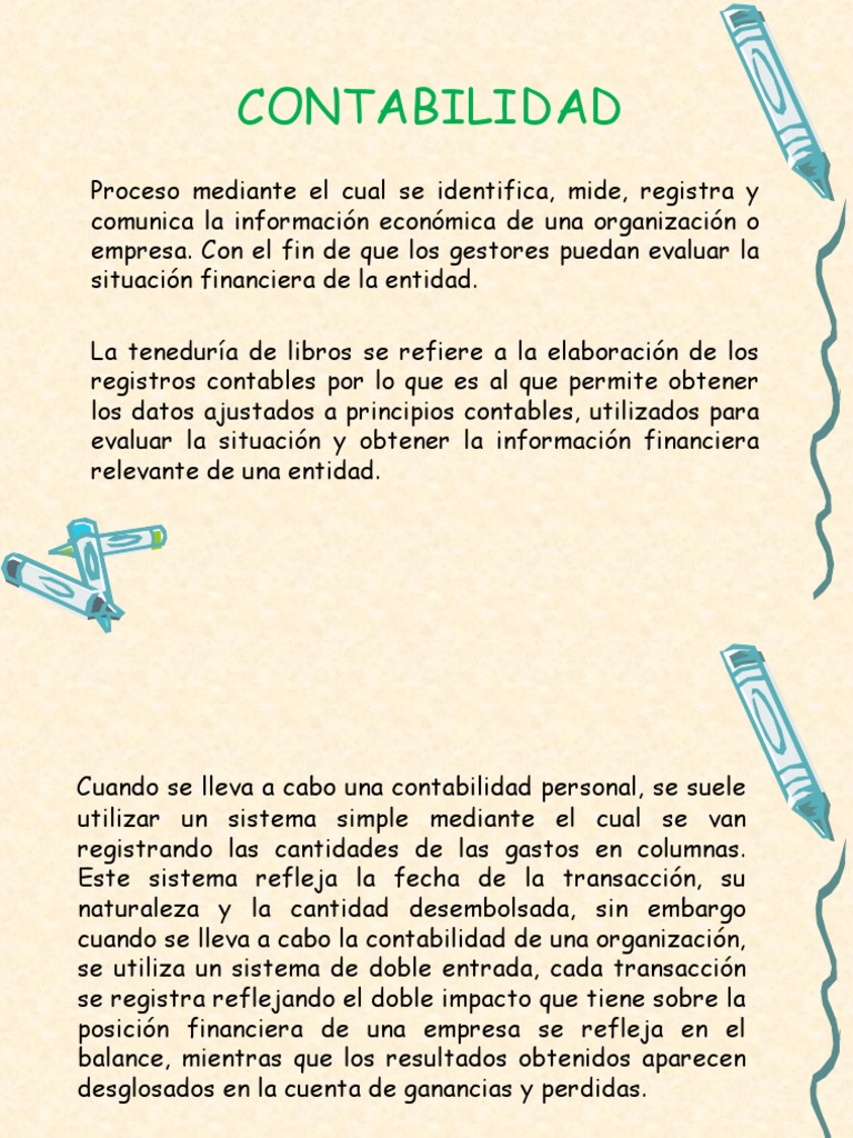 Principios de la contabilidad | Principios contables generalmente ...