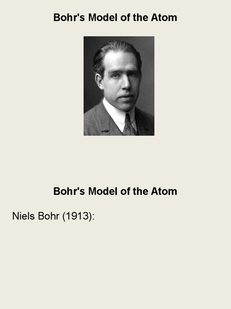 Bohr Diagram Lesson | Download Free PDF | Niels Bohr | Atoms