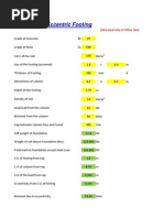 Square Concrete Pedestal Design Calculation Sample | PDF | Building ...